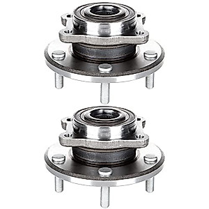 ORTUS UNI Fits Pair (2) Front Wheel Bearing Hub Assembly (Steel)