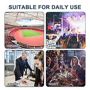 Oraben Clear Mini Backpack, Clear Bag Stadium Approved, Mini Transparent Backpacks See Through Bag for Concert Security