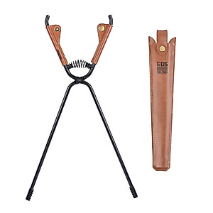 OMUKY Fireplace Tongs Log Claw Tongs with Faux Leather Handle Cover Log Grabber Clamp Tool for Indoor & Outdoor Camping Campfire Fireplace Fire Pit(Black)