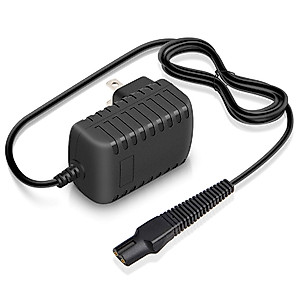 PERFEIDY Power Cord for Braun Shaver Series 7 3 5 9 1 Charger for Braun 3040S S5 340S-4 310S 9290CC Replacement 12V 400mA AC Adapter for 730 720s-3 720s-4 5877 5884 5887 Power Supply