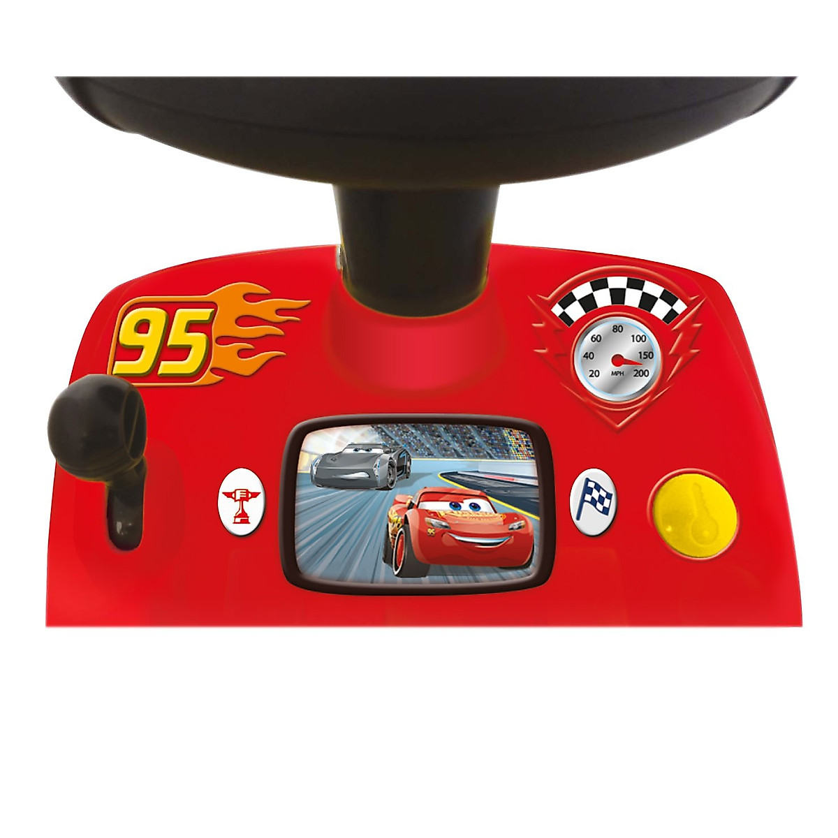 Kiddieland Toys Limited My Lightning McQueen Racer Ride On,Multi, Large