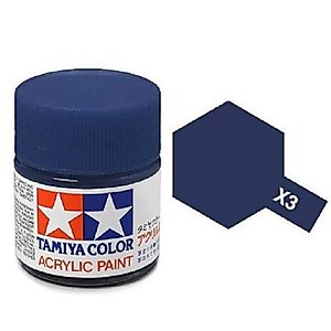 Tamiya Models X-3 Acrylic Paint, Royal Blue