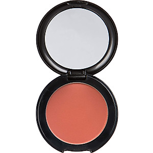Elizabeth Mott Natural Pink Blush Makeup - Show Me Your Cheeks Blush Natural Glow - Cruelty Free - Buildable & Blendable Cheek Blush with a Light Shimmer - Compact Blusher, Peach Pink