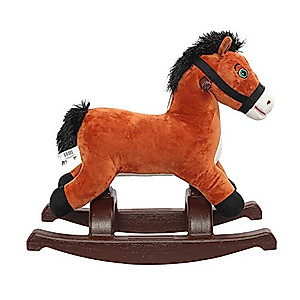Rockin' Rider Buster Rocking Pony, Brown