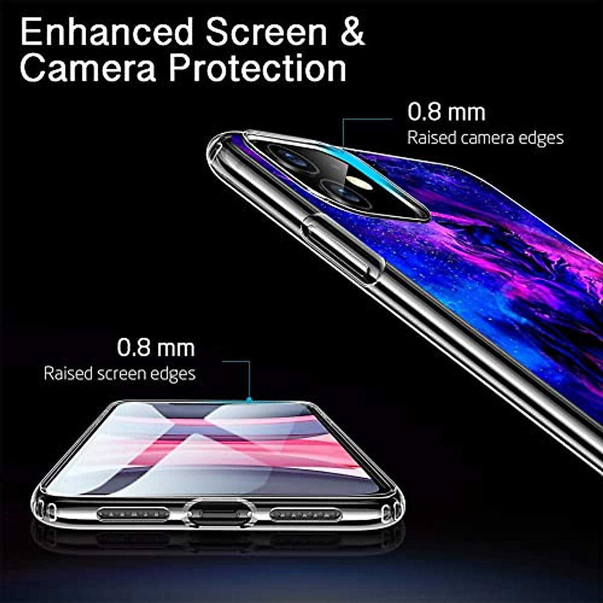 KARTXITAI Case Compatible with Reno2,Shockproof Slim Thin Silicone Protective Anti-Fingerprint Anti-Scratch Anti-Fall Phone Cover - Wolf