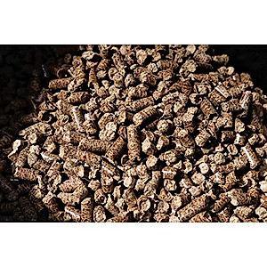 Bear Mountain BBQ All Natural Hardwood Gourmet Blend, Hickory, and Apple Smoker Pellets for Outdoor Grilling, 20 Pound Bag Each