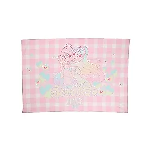Winx Club Tapestry Wall Hanging Kawaii Friendship Dark Gothic Wall Tapestry for Living Room Bedroom (Pink)