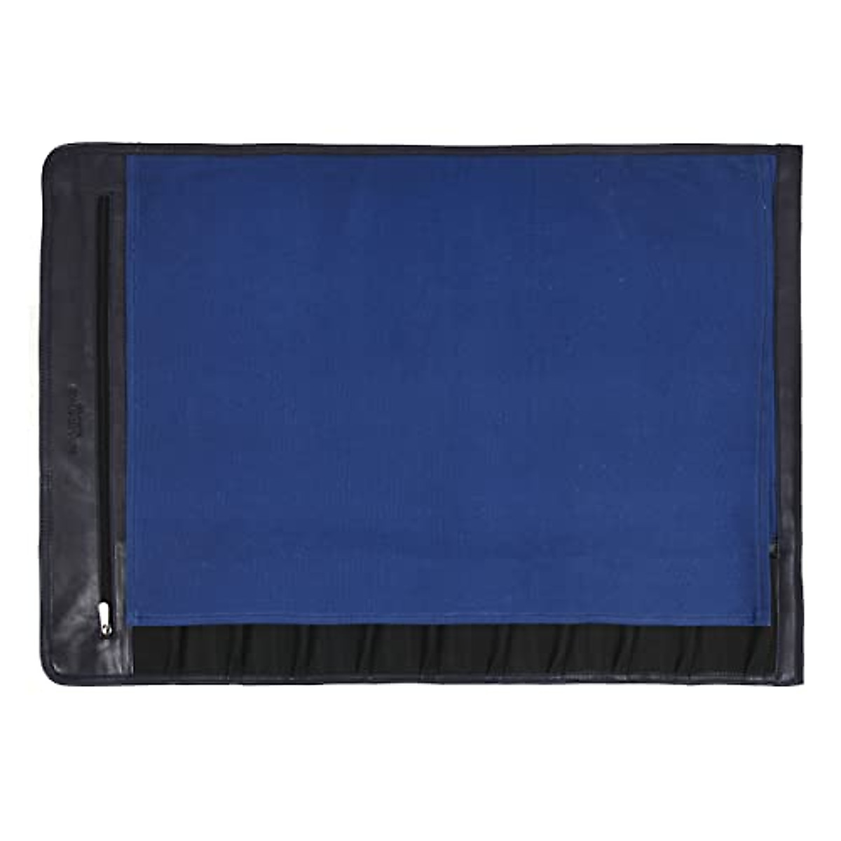 Leather Knife Roll Storage Bag, Elastic and Expandable 10 Pockets, Adjustable/Detachable Shoulder Strap, Travel-Friendly Chef Knife Case (Detroit, Canvas)