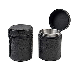 AUEAR, Stainless Steel Shot Glass Espresso Shot Cups Barware Drinking Vessel for Bar Home Restaurant (2.3 Ounce/70 ml, 2 Sets)