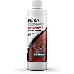Prime Fresh and Saltwater Conditioner 500ml , Stability Fish Tank Stabilizer 500ml and 10ct Pet Wipes (Prime & Stability)