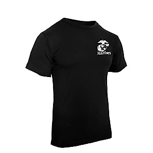 Rothco MARINES ''PAIN IS WEAKNESS'' T-SHIRT, Black, XL
