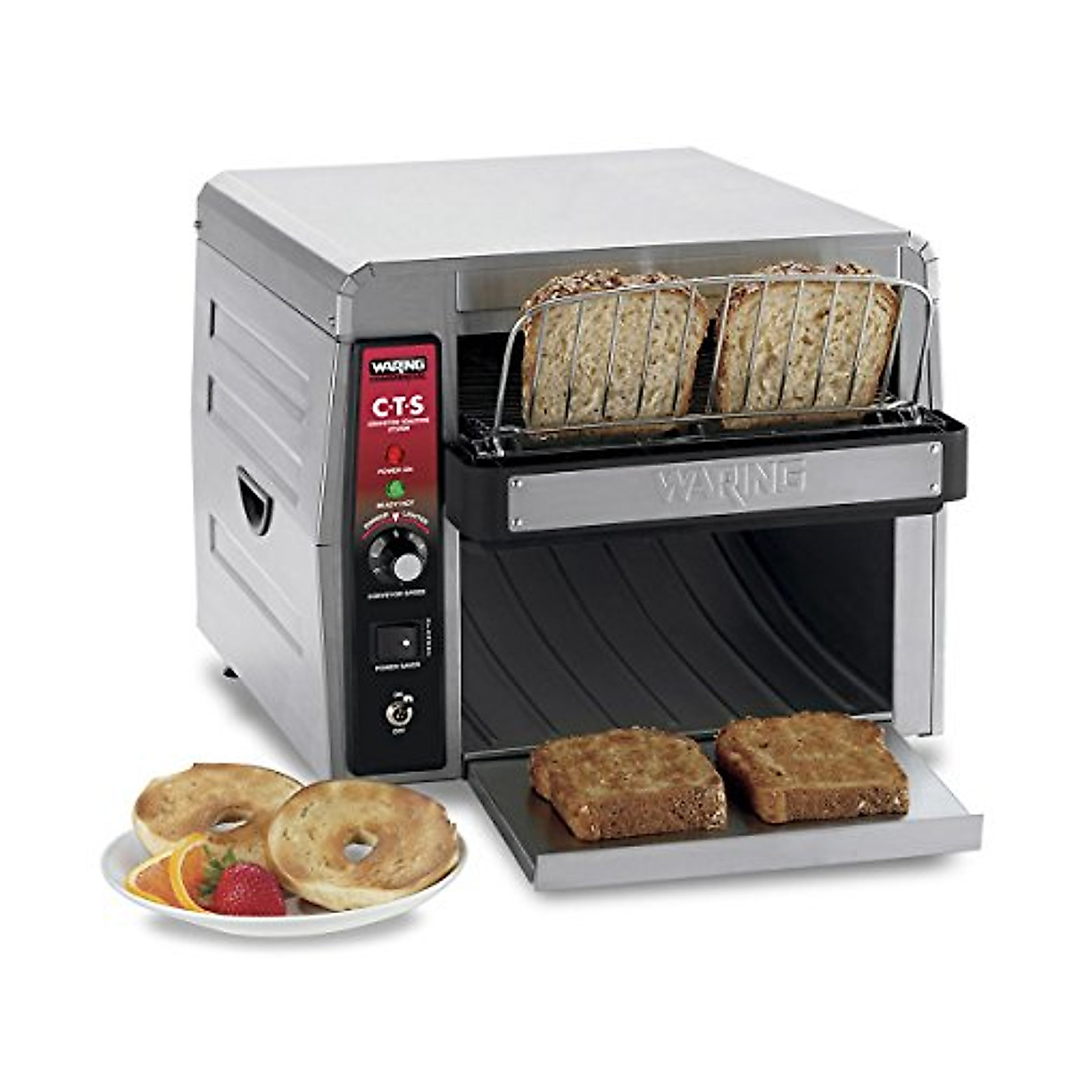 Waring Commercial CTS1000 Coneyer Toaster, 450 Slices per hour, 120V, 1800W, 5-15 Phase Plug
