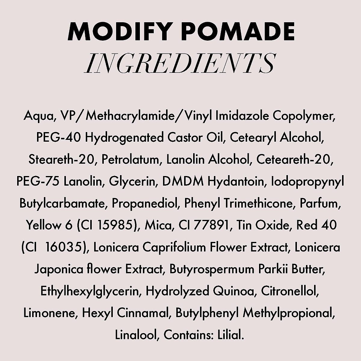 Hanz de Fuko Modify – Premium Mens Hair Styling Pomade with Medium Hold & High Shine Finish, 2oz