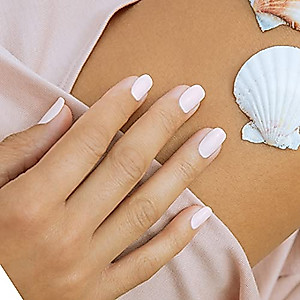 OPI Gel Color, Coastal Sand-tuary, White Gel Color Nail Polish, Malibu '21 Collection, 0.5 fl oz, 0.5 fl. oz.