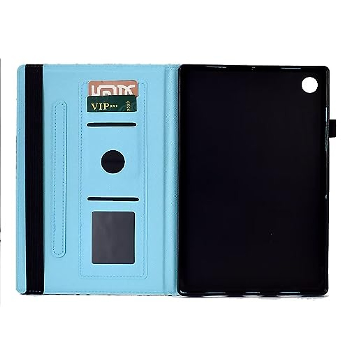 Compatible with/Replacement for Tablet PC Samsung Galaxy Tab A8 10.5 inch 2021 SM-X200/X205/X207 PU Leather Flip Cover Stand Wallet Case XXSJD2 (5)