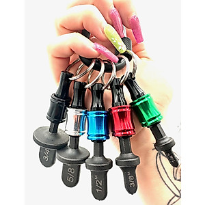 RyMarCool Flaring Bit Set with Quick-Release Holders. Bit Sizes 1/4" 3/8' 1/2" 5/8" and 3/4". These Flaring bits are Used by HVAC and Automotive Professionals.