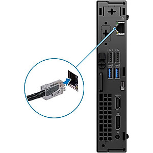 Dell OptiPlex 3000 Desktop Computer - Intel Core i5 12th Gen i5-12500T Hexa-core (6 Core) 2 GHz - 16 GB RAM DDR4 SDRAM - 256 GB M.2 PCI Express NVMe 3.0 x4 SSD - Micro PC - Black