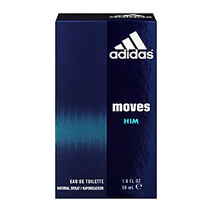 Adidas Moves for Men Eau de Toilette Spray 1.6 Fl OZ