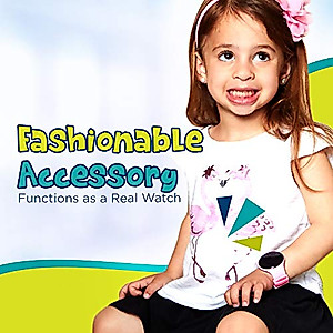 Kidnovations Premium Potty Training Watch - Toilet Training Timer - Rechargeable Water Resistant Digital Watch Reminder to Go Potty Vibrates and Plays Music Keeps Your Child Entertained at Potty Time