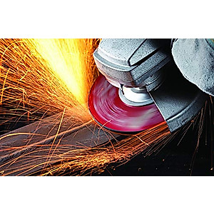 United Abrasives-SAIT 20063 A24R General Purpose/Long Life Grinding Wheel (Type 27/Depressed Center) 4 1/2" x 1/4" x 7/8", 25-Pack