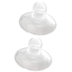 2pcs Silicone Nipple Corrector Nipple Corrector Nipple Pullers Suckers for Flat and Inverted Nipples Women Nipple Cups M Women Nipple Corrector