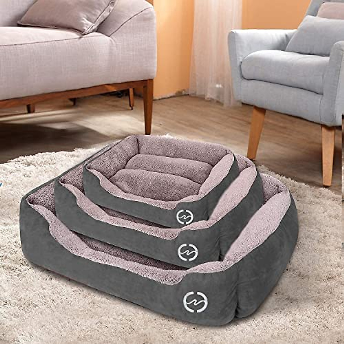 Dog Bed, Dog Beds for Large Dogs, Rectangle Washable Pet Mattress Comfortable and Breathable Large Dog Bed, Pet Bed