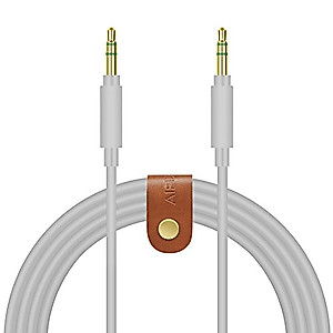 Geekria QuickFit Audio Cable Compatible with Beats Mixr, Pro, Executive, Solo 3, Solo 2, Studio 3, Studio 2 Cable, 3.5mm Aux Replacement Stereo Cord (4 ft/1.2 m)