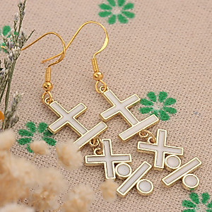 Math Teacher Gifts For Women Earrings Best Funny Cute Math Symbol Earrings Items Fun Math Earrings