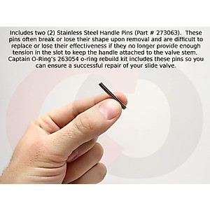 Captain O-Ring - Replacement 263054 O-Ring Kit for Pentair/PacFab/Sta-Rite Slide Valve 263064, 263052, 263053, 263078, 263079 (2 Sets)