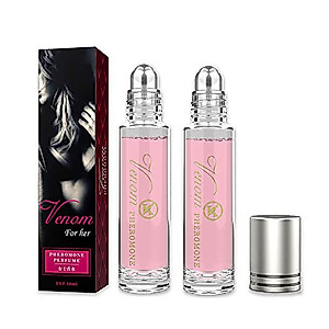 2PCS Eternal Love Pheromone Perfume Enhanced Edition, Elazialip Pheromone Scent for Her, Long Lasting Pheromone Perfume, Pheromone Perfume for Women and Men (Women)
