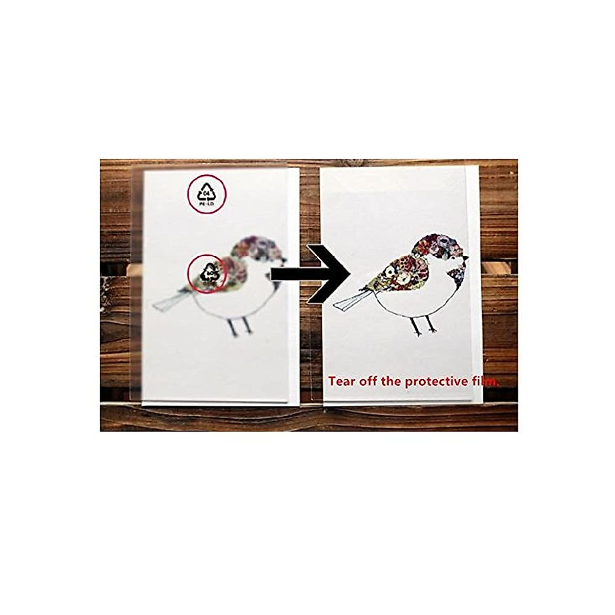 4 Pack Self Standing Photo,Picture Frame Set,Vertical Mount Sign Holders 4x6", Double Sided Tabletop Display,Each Frame Holds 2 Pictures,School,Wedding Party Table Numbers Holder More Colors(Red)