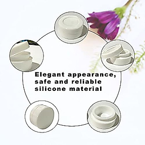 HONEYYE 2ml Silicone Container Jars Small Silicone Box 100pcs (5ML)