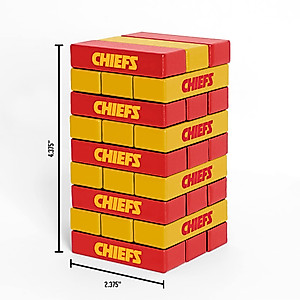 Rico Industries NASCAR Chase Elliott Mini Travel Team Tower Mini Team Travel Team Tower - Wood Stackem Game 4.75 x 2.5