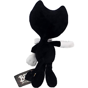 Msfdcdr Bendy Plush Toys Doll Cute Game Horror Bendy Plush Soft Stuffed Animals Toys for Kids Children with 11.8"
