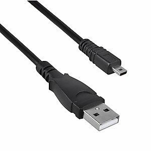 Xzrucst 3ft USB Cable Cord for Panasonic Lumix DMC-FZ25 DMC-FZ20 DMC-FZ7 DMC-FZ6 Camera