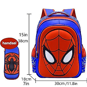 Saante 2Pcs Kids Schoolbag Waterproof Lightweight Backpack for Elementary Student Schoolbag