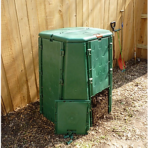 Exaco AQ AeroQuick Large Compost bin, 187 Gallons, Green