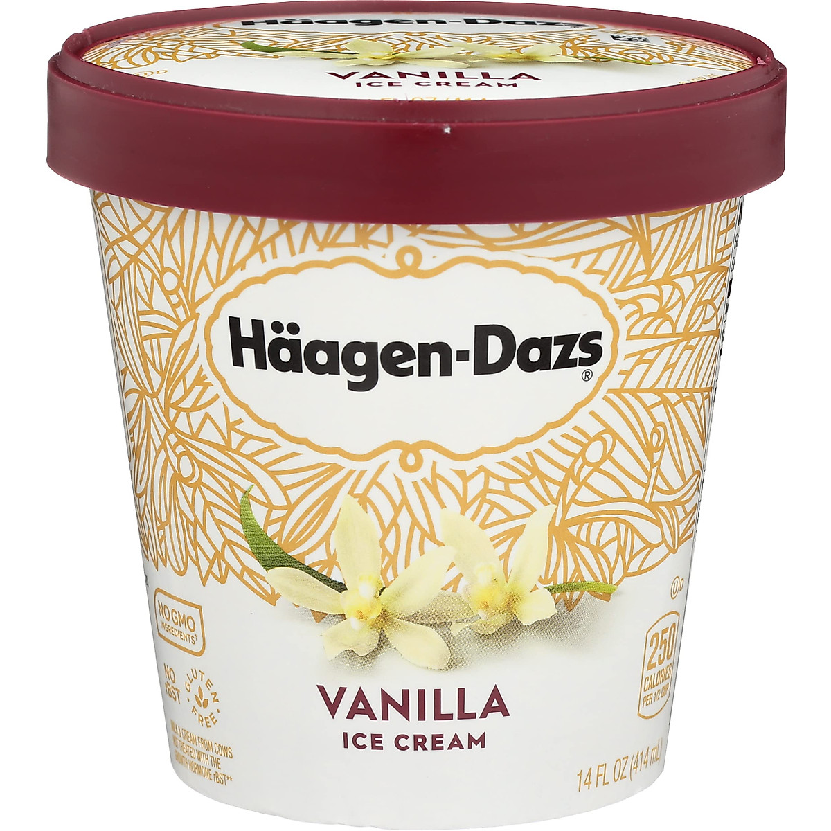 Haagen-Dazs, Vanilla Ice Cream, Pint (8 Count)