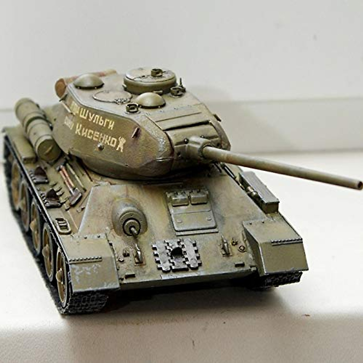 AEVVV T-34-85 Soviet WWII Medium Tank Russian Model Kits Scale 1:35 Assembly Instructions in Russian Language