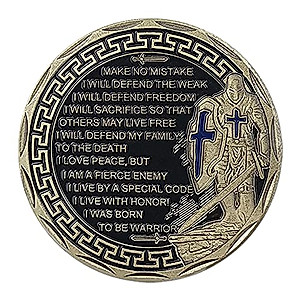 U.S Police Officers Challenge Coin Prayer Thank You Coins