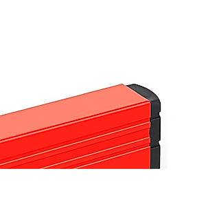 Kapro - 246 Handy Pocket Level - Magnetic - Features VPA Certified & Shock-Resistant Vial - with Rubber End Caps - Pocket-Sized and Compact - Aluminum Box Profile - 4”