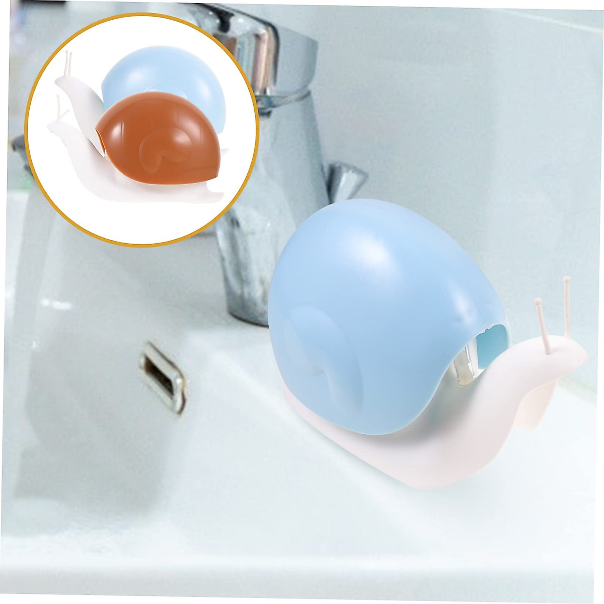 HOMSFOU 4 Pcs Soap Dispenser Lotion Soap Pump Dispenser Guest Bathroom Essential Snail Shampoo Dispenser Empty Shampoo Bottle Countertop Soap Hand Soap Pump Filling Dish Soap Pp