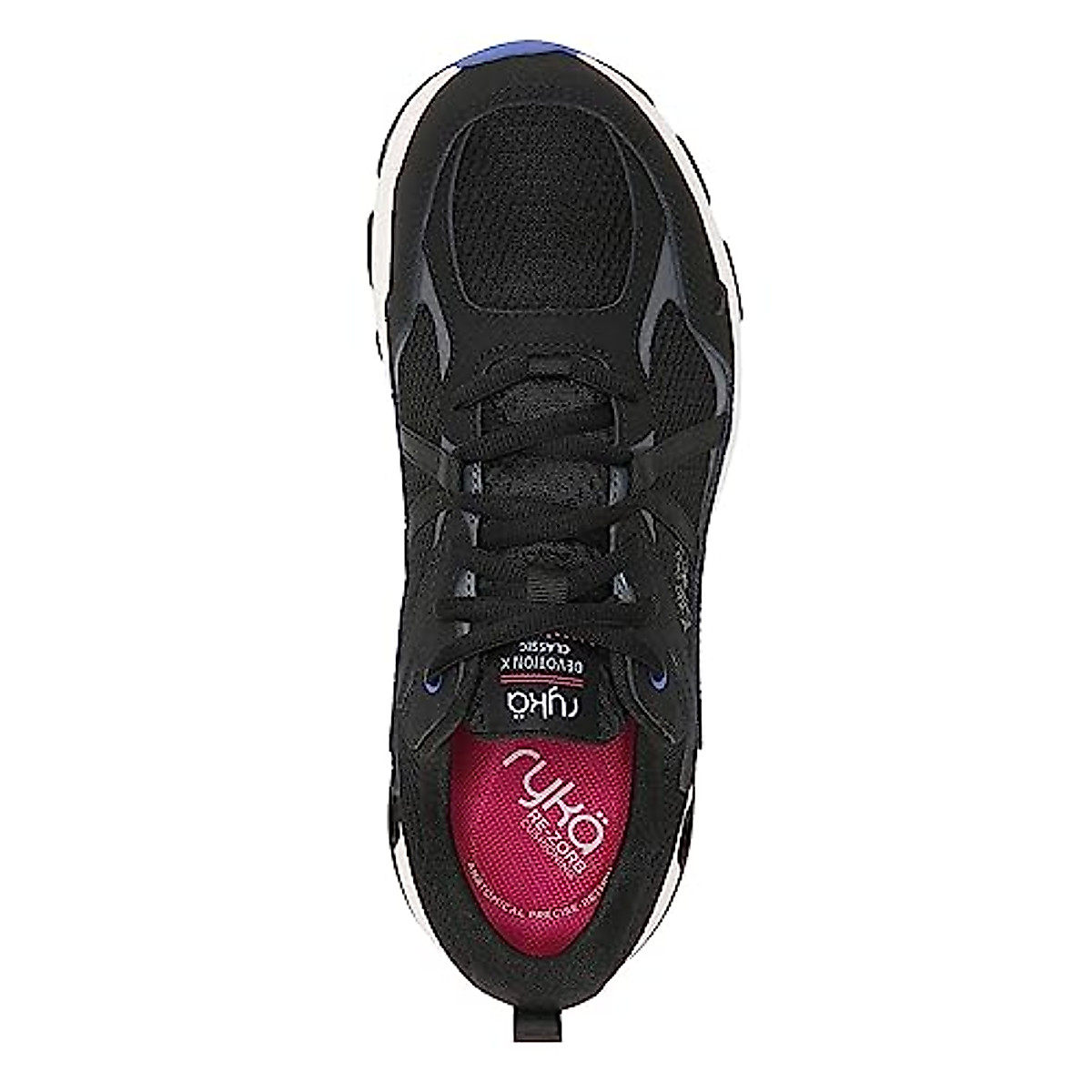 Ryka Women's Devotion X Classic Walking Shoe Black 7 M