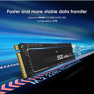 TRIGKEY Mini PC Ryzen 7 S5 5700U(8 Cores, 16 Threads) Mini Computer 32GB DDR4 500GB M.2 NVME(Max 3000MB/S) SSD Gaming S5 Mini Computer OS Pro. Wi-Fi 6/Bluetooth 5.2/4K@60Hz/HDMI+DP/USB 3.0 Micro PC
