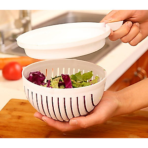 Bowl Maker | Easy Fruit Vegetable Cutter Bowl Fast Salad Slicer