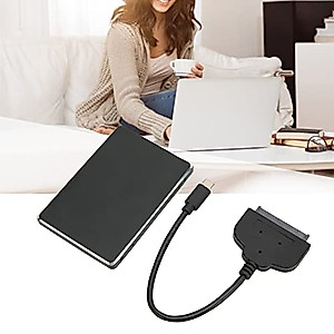 SWOQ Hard Drive Adapter Board, SSD Adapter Box Kit Easy to use High Heat Dissipation for Home and Office Computer