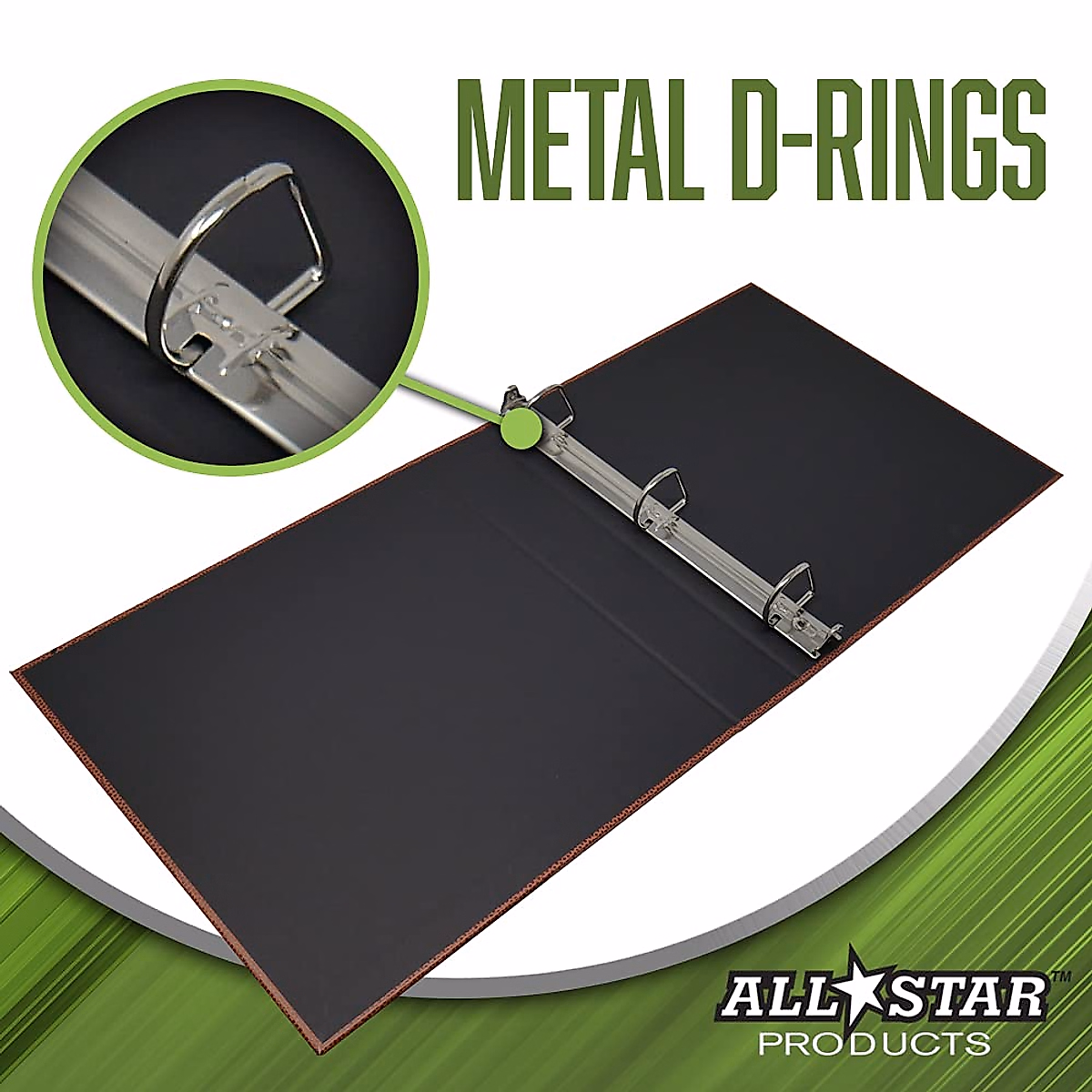 Pigskinz Textured 3-Ring Football Card Binder by All Star Products | Looks and Feels Like a Real Football | Patented Textured Card Protection Album | Perfect for Football Fans and Card Collectors