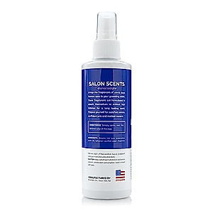 Bark2Basics Salon Scents Pet Grooming Cologne - 8 oz, Natural Professional Groomer Grade Perfume Deodorant for Dogs and Cats, Long Lasting, Deodorizing (Blueberry Pie)