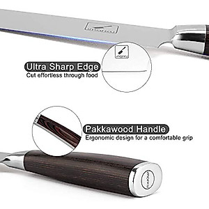 imarku Chef Knife 8 inch, High-Carbon Stainless Steel Pro Kitchen Knife with Ergonomic Handle and Gift Box, Chef's Knives for Professional Use, Gifts for Women Men