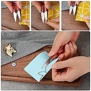 10 Pcs Sewing Seam Rippers, 4 Big and 4 Small Handy Stitch Ripper Sewing Tools with 2 Scissors for Sewing Crafting Thread Removin